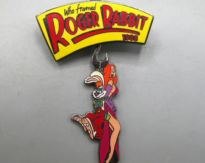 Vintage 1988 Who Framed Roger Rabbit Walt Disney Enamel Pin - Etsy