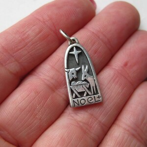 Vintage James Avery Sterling Silver NOEL Nativity Christmas Bracelet ...