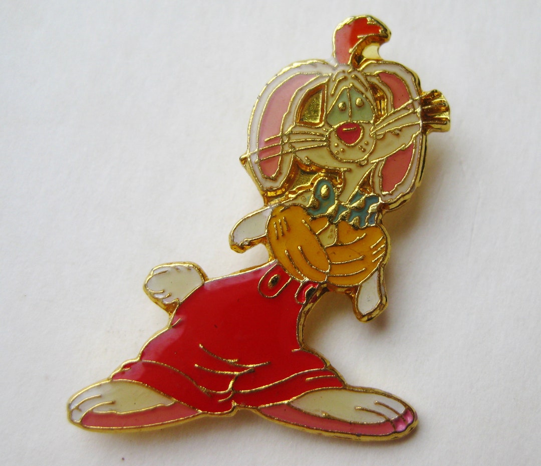 Vintage 1987 Who Framed Roger Rabbit Walt Disney Enamel Pin - Etsy
