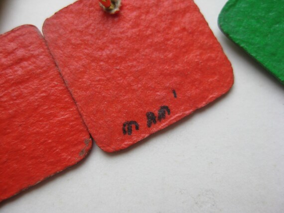 Vintage 80s Traffic Light Stop Sign Drop Dangle Novel… - Gem