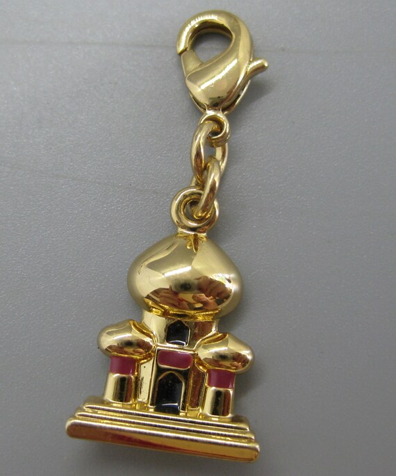 Vintage Disney Aladdin Gold Enamel Jasmine Agrabah Ca… - Gem