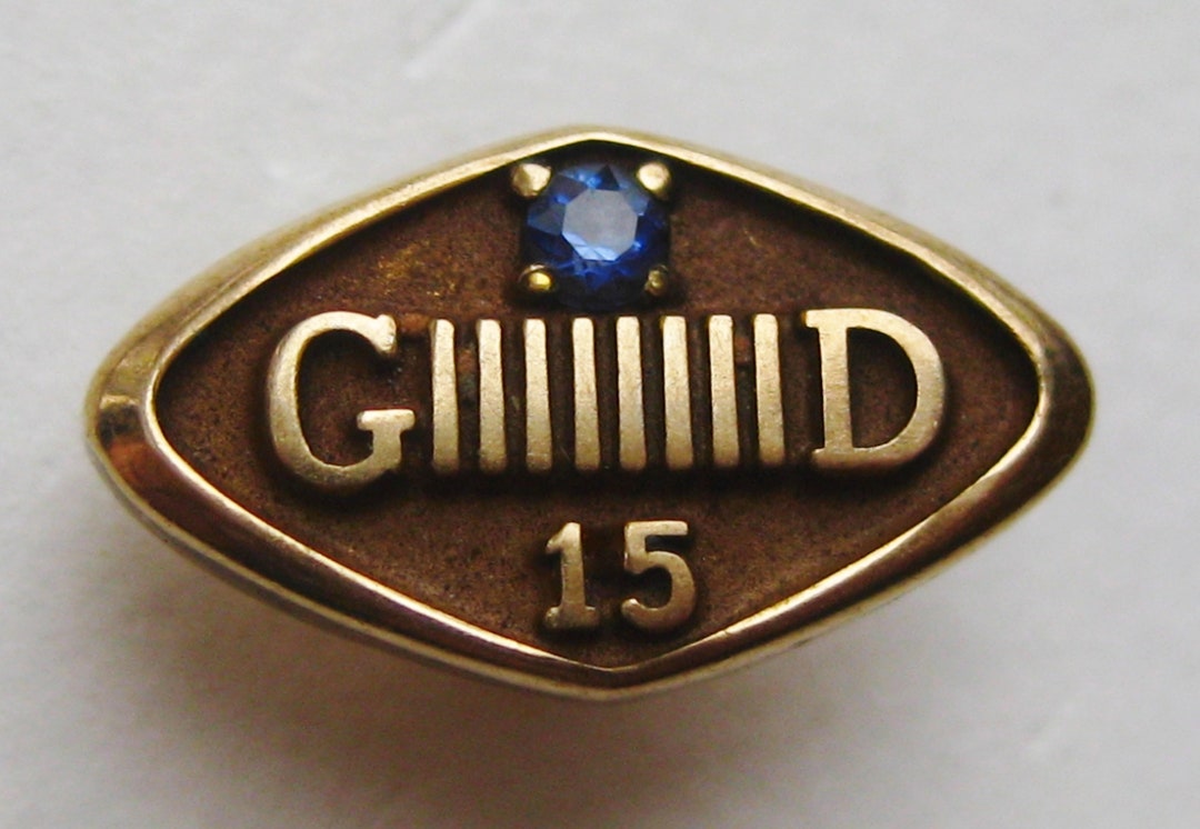 Vintage General Dynamics 15 Year Employee San Diego Aerospace 10k Gold ...