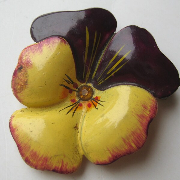 African Violet Pin - Etsy