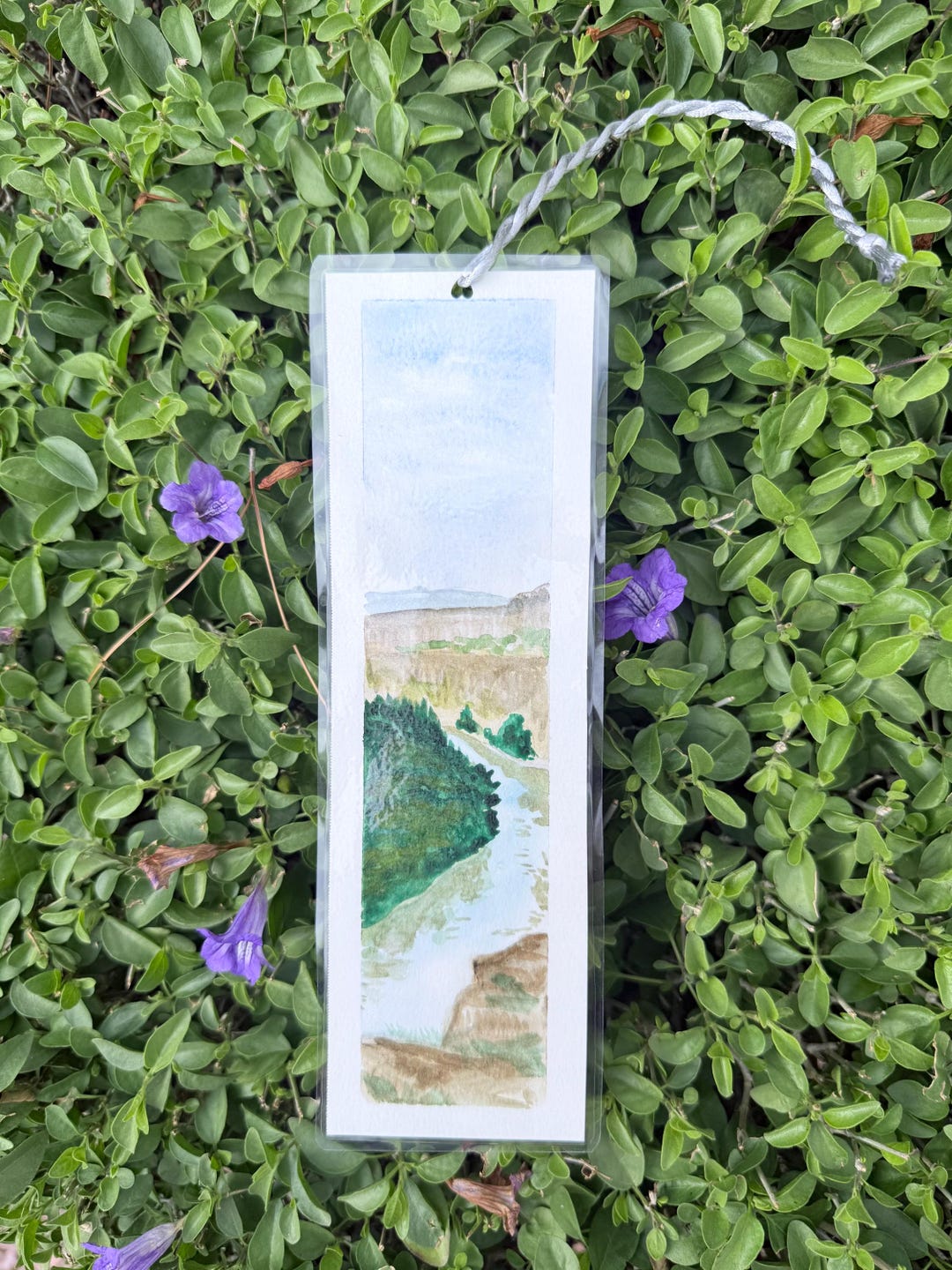 Grand Canyon Landscape Watercolor Bookmark – Original Hand-painted Art ...