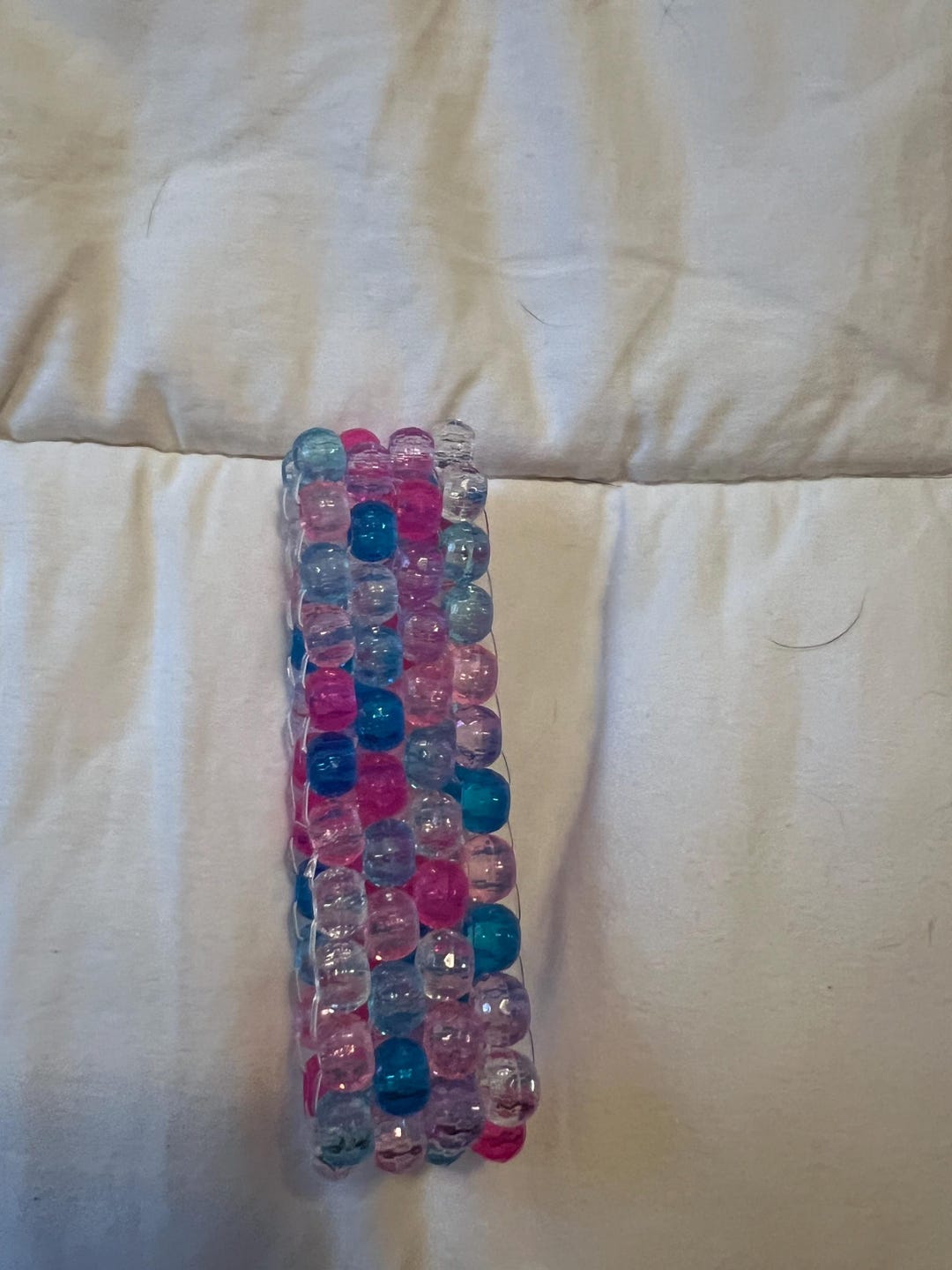 Cotton Candy Kandi Cuff - Etsy