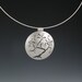 Sterling Silver Cherry Tree Pendant Handmade - Etsy