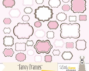 Fancy Frame Clipart | Etsy