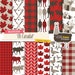Canada Digital Paper Seamless Canadian Scrapbook Paper Pack | Etsy