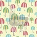 Spring Digital Paper Sunshine Birds Umbrellas Rain Clouds - Etsy