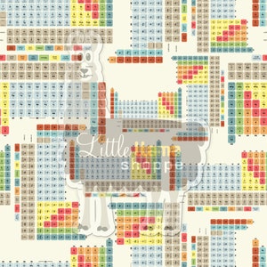 Geek Chic Digital Pattern Paper Pack, Seamless Nerd Patterns, Science ...