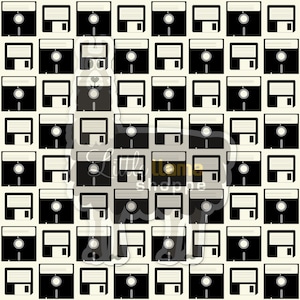 Geek Chic Digital Pattern Paper Pack, Seamless Nerd Patterns, Science ...