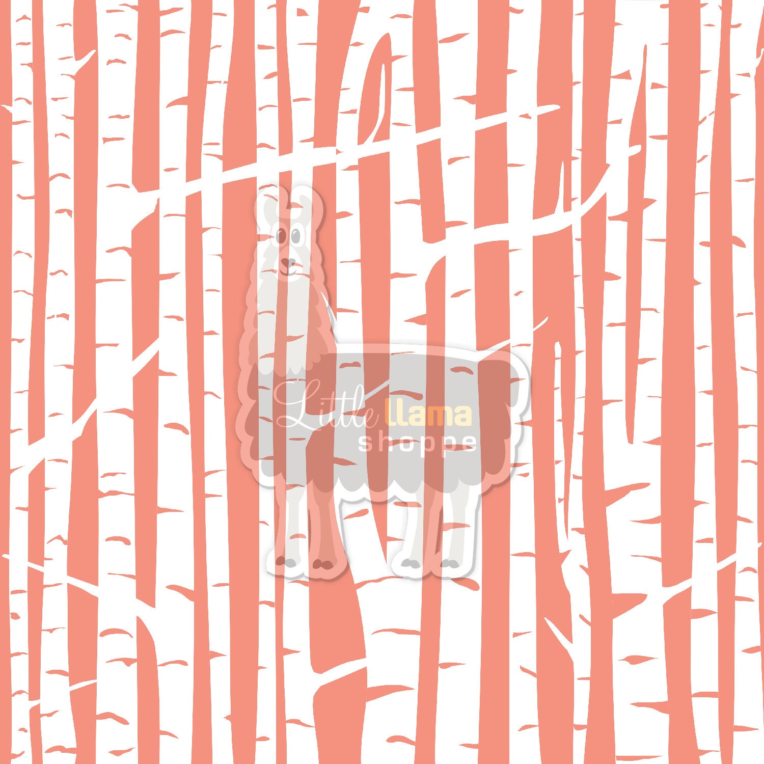 Birch Forest Digital Paper: Seamless Tileable Woods Pattern (digital ...
