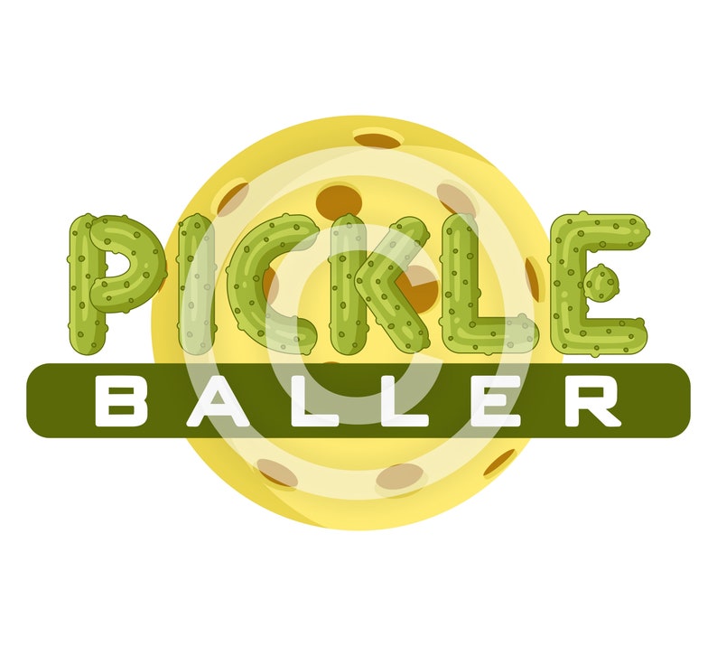 Pickleball Clipart | SVG, PNG, Eps, and Pdf - Etsy