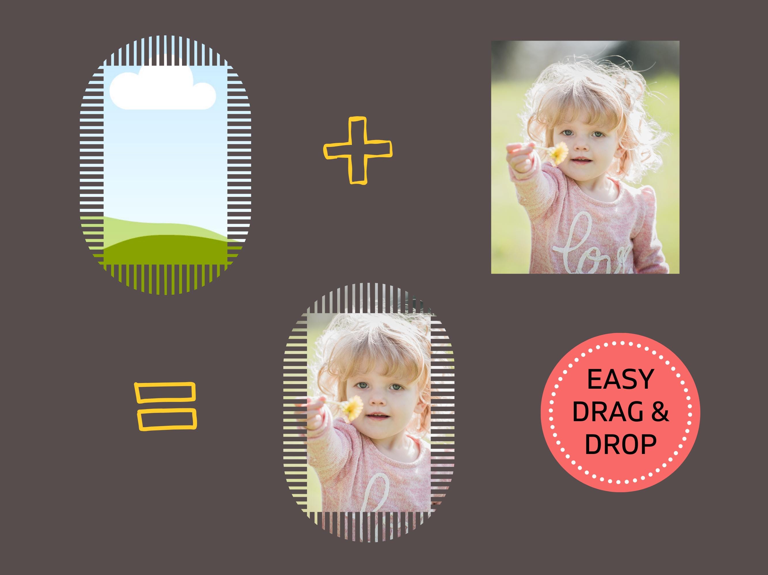 Canva Photo Frames: 48 Fancy Rectangle Frames, Drag & Drop (PDF ...