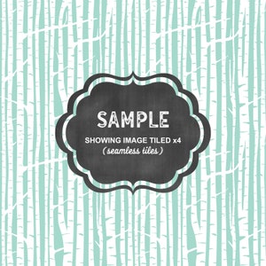 Birch Forest Digital Paper: Seamless Tileable Woods Pattern (digital ...