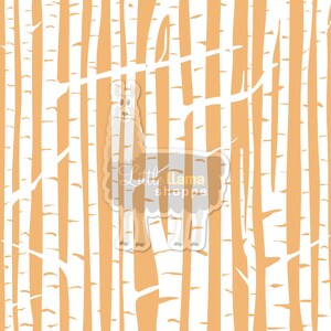 Birch Forest Digital Paper: Seamless Tileable Woods Pattern (digital ...