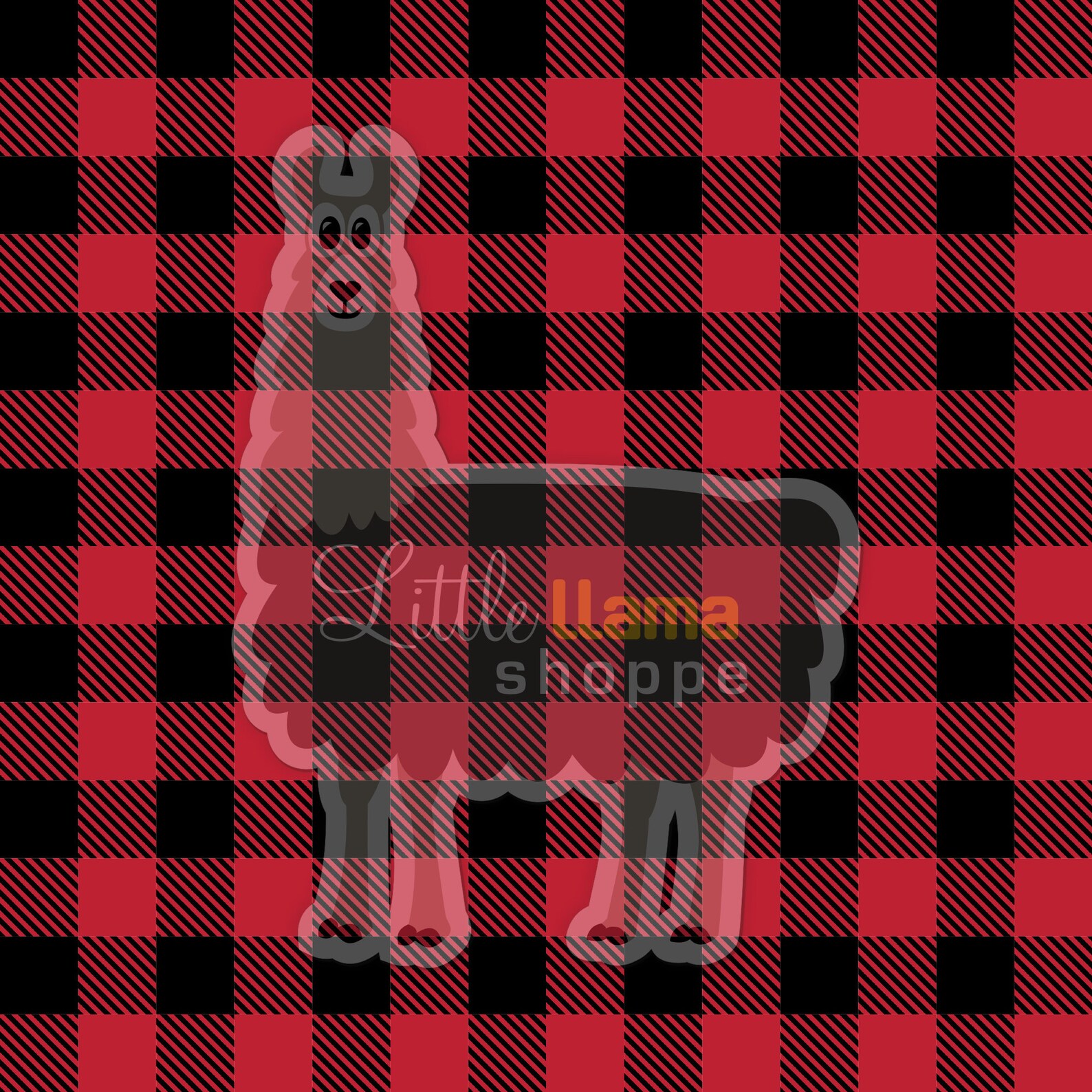 Lumberjack Digital Paper: Buffalo Plaid, Seamless Forest Pattern ...