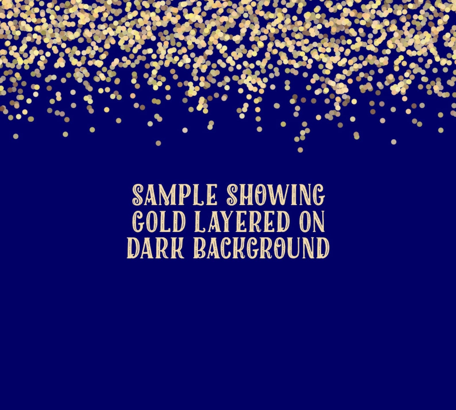 Confetti Border Clip Art Gold Glitter Border Clipart Silver - Etsy