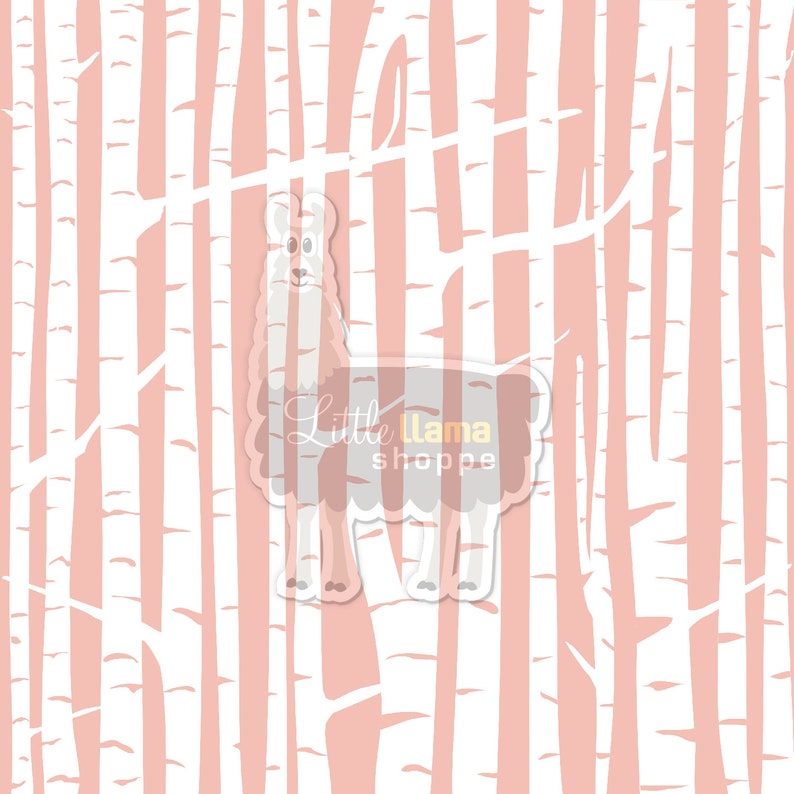 Birch Forest Digital Paper: Seamless Tileable Woods Pattern (digital ...