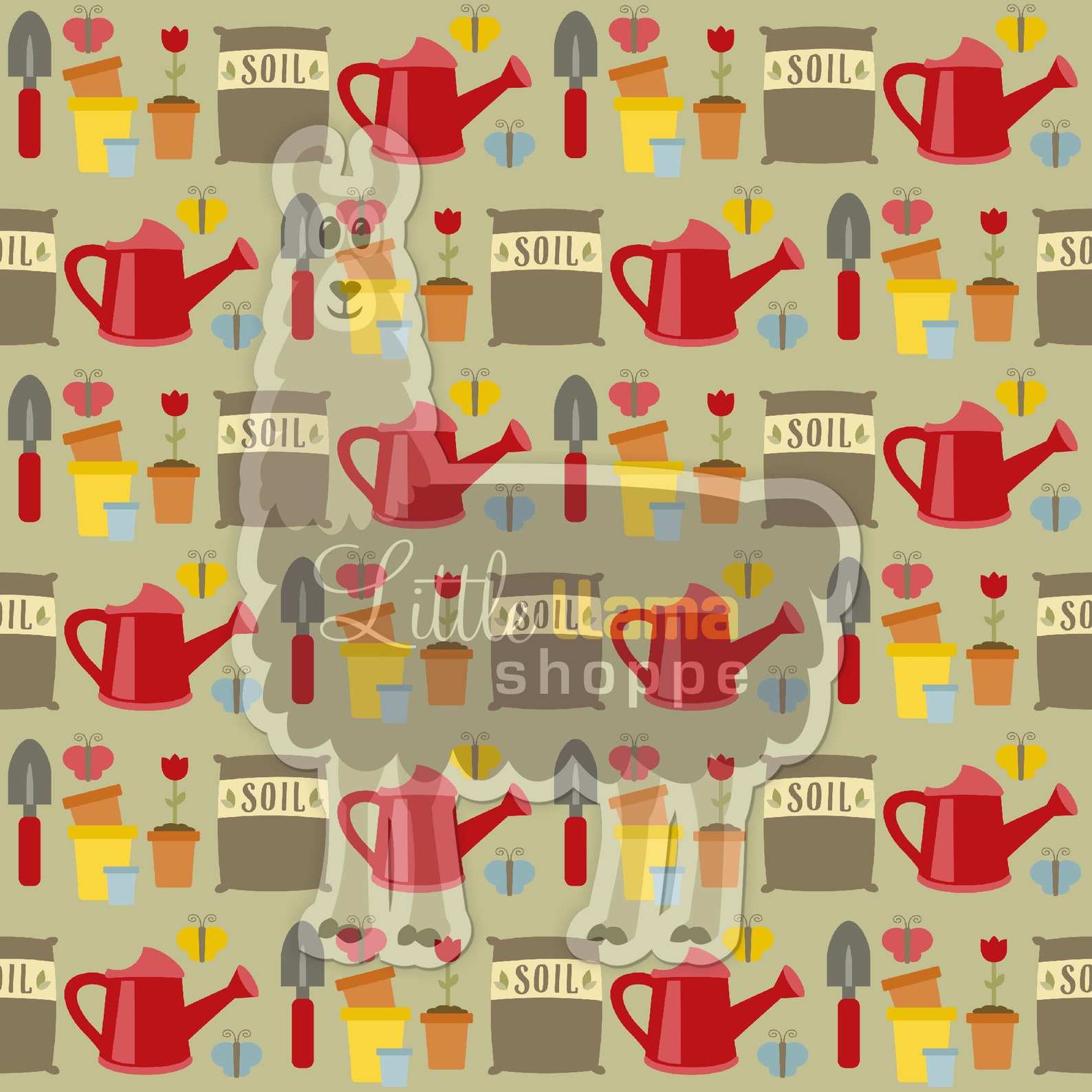 Gardening Digital Paper Garden Digital Scrapbook Paper Pack - Etsy Canada