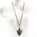 Medieval Style Shield Pendant With Chain - Chivalry Necklace - 1970s ...