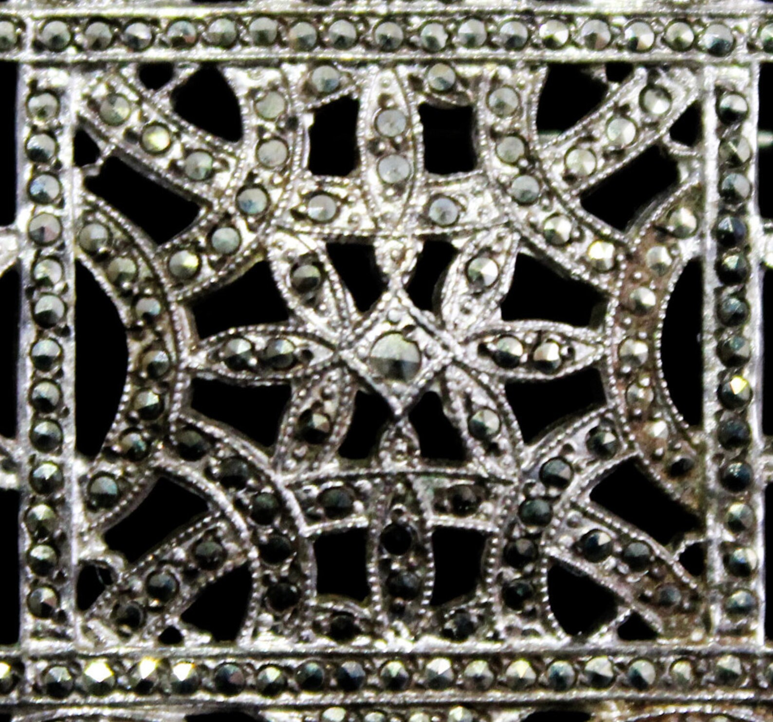 1920s Art Deco Sterling Brooch Authentic 20s Flapper Era - Etsy