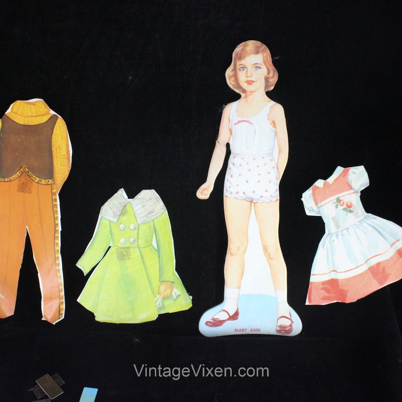 1950s Paper Dolls - Etsy