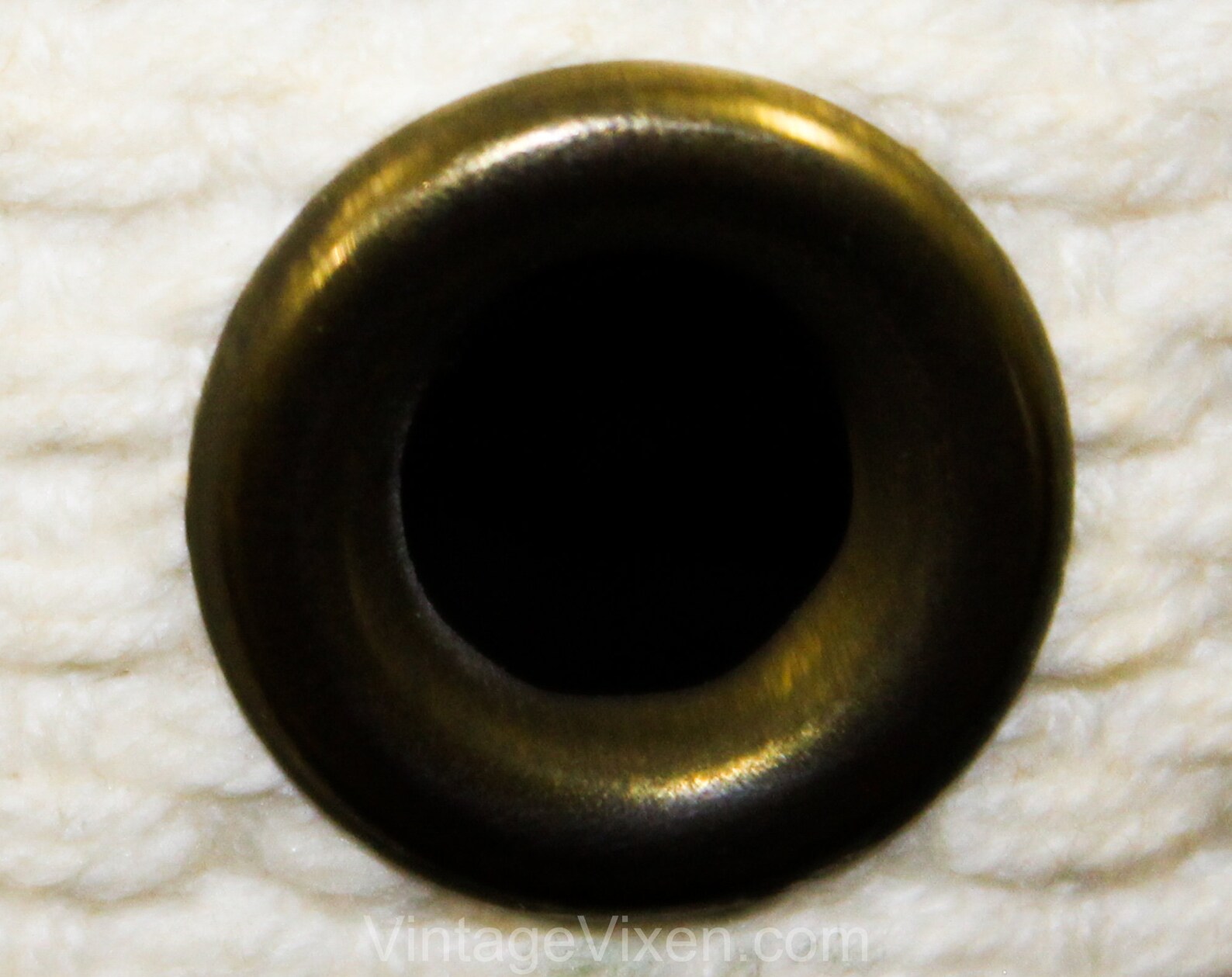 60s Mod White Cotton Belt with Bold Brassy Buckle Size | Etsy