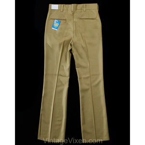 Men's Medium 60s Pants - Mod Late 1960s Khaki Brown Tailored Pant ...