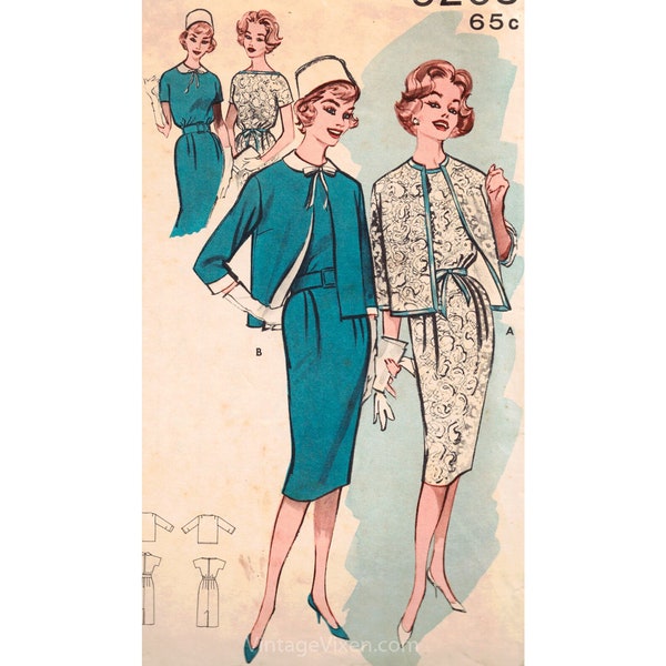 Jackie O Dress Pattern - Etsy