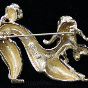 Playful Poodle 50s Pin Frou Frou Dog 1950s Cute Kitsch Adorable Canine ...