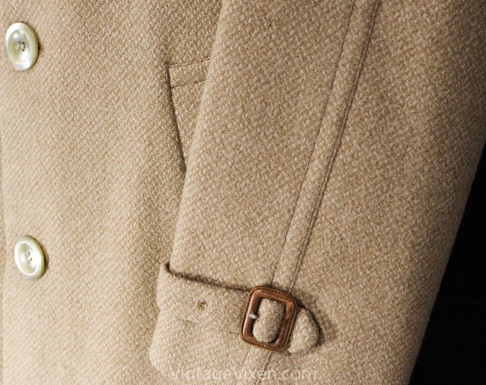 Mens Medium Large Overcoat Classic Men's Camel Tan Wool | Etsy