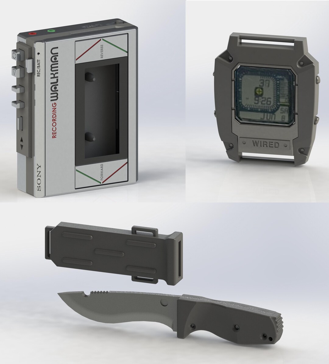 MGSV - Venom Snake Tools Kit - 3D MODEL - Etsy