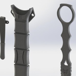 MCU - Winter Soldier Knife - 3D Model - Etsy