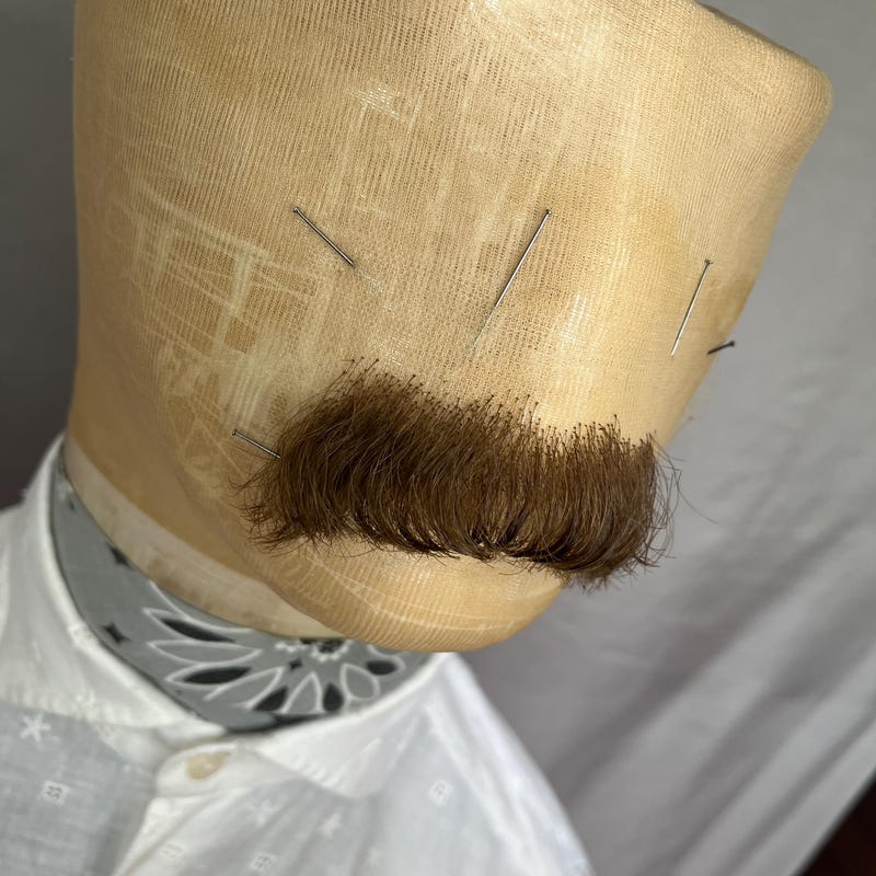 Realistic Fake Mustache - Etsy