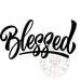 Blessed Car Window Decal, Blessed Decals for Windows, Water Bottle ...
