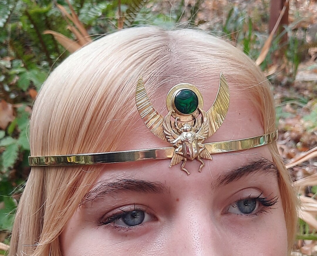 Egyptian Scarab Sun Moon Lapis Carnelian Ruby Onyx Malacite Tiger Eye ...