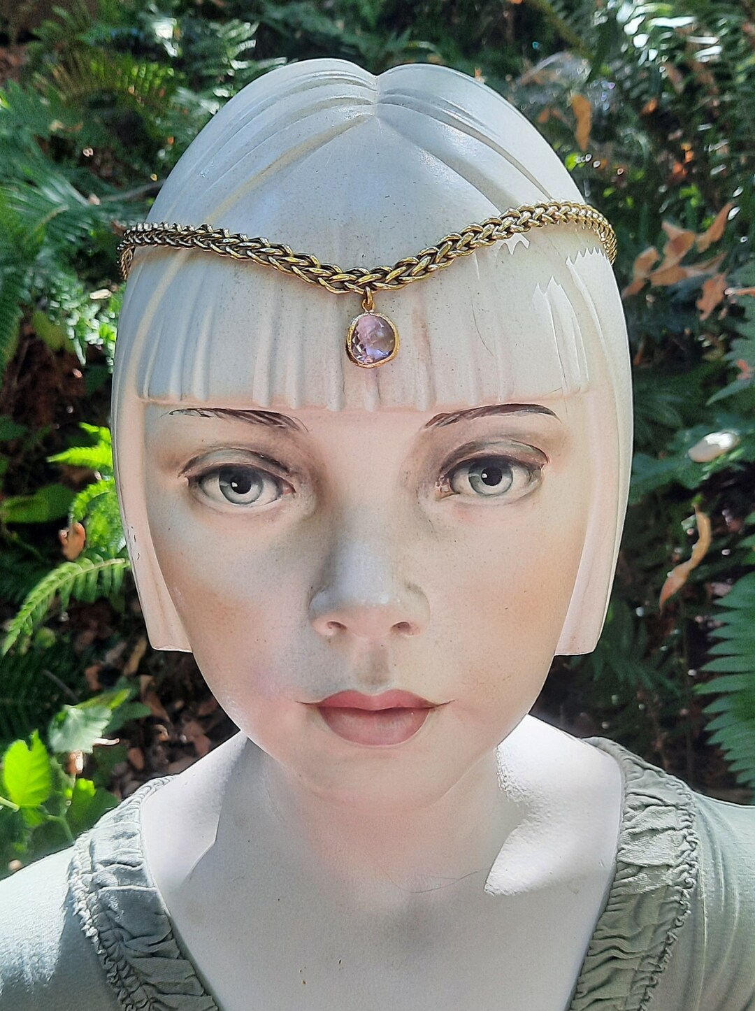 Brass Wire Circlet Crown: Renaissance Fair Wedding or Costume Headpiece ...