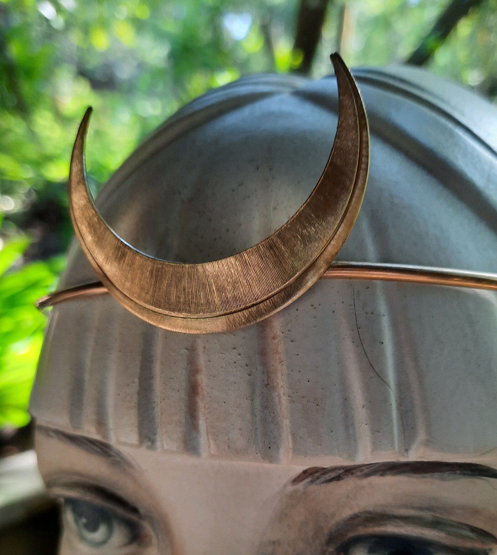 Artemis Goddess Crescent Moon Circlet Crown Diana - Etsy