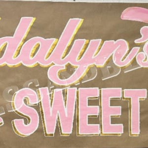 Cute Custom Hand-painted Banners - Etsy