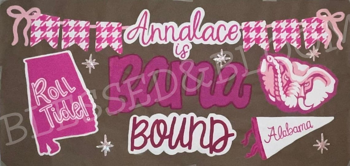 Cute Custom Hand-painted Banners - Etsy