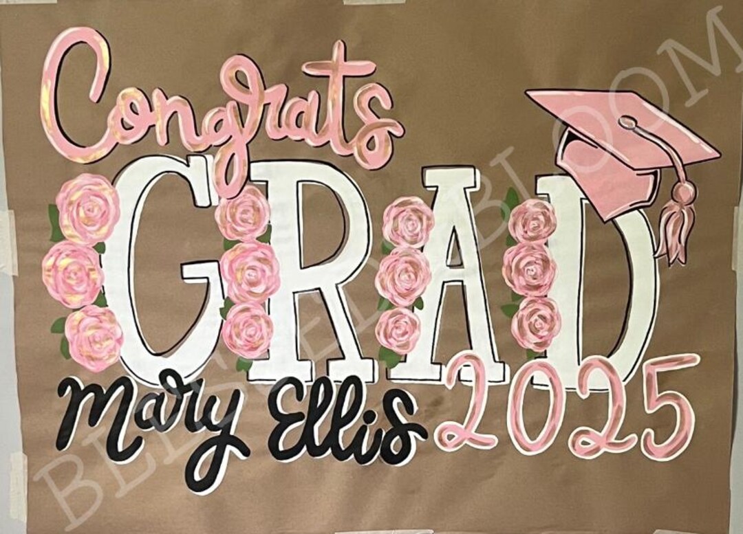 Cute Custom Hand-painted Banners - Etsy