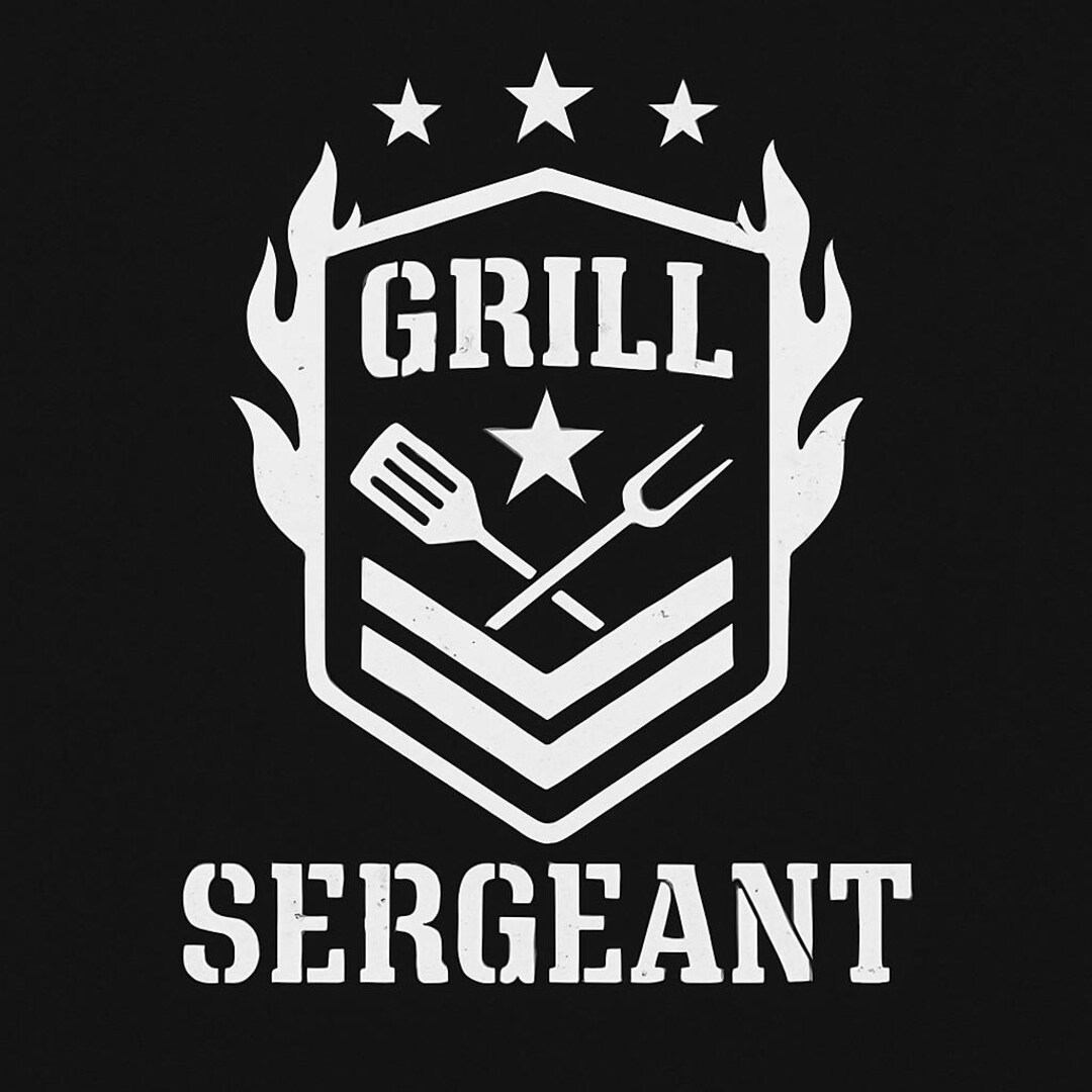 Grill Sergeant PNG T-shirt, Sergeant Shirt, Dad Shirt, Father's Day ...
