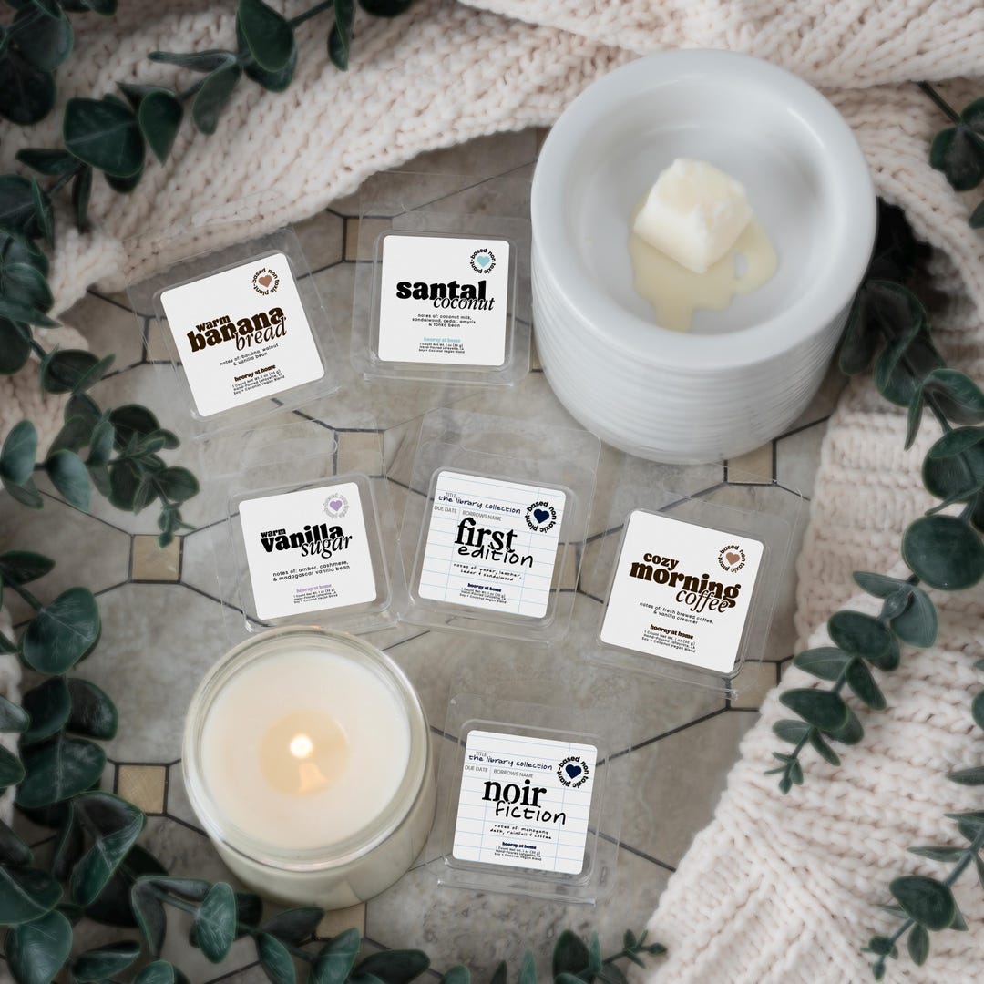 Mini Wax Melts, Vegan Soy Coconut Wax, Strong Scent, Gift Basket ...