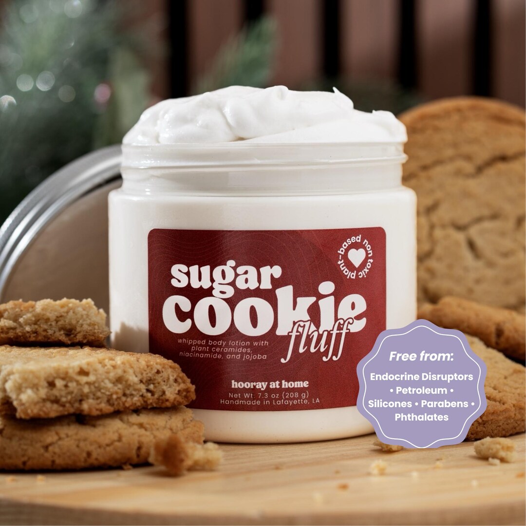 Sugar Cookie Fluff Whipped Body Butter, Fluffy Dessert Scented ...