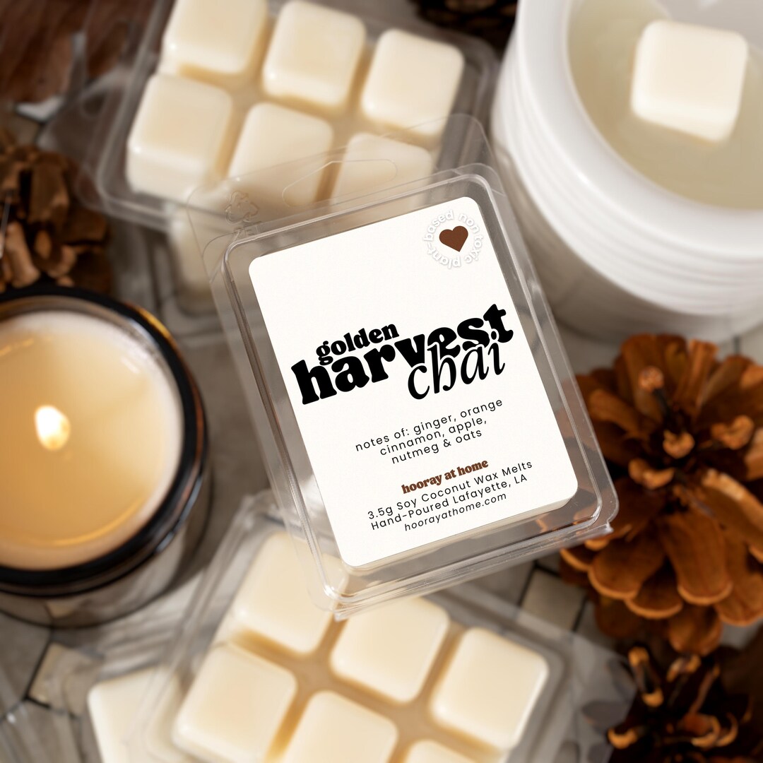 Wax Melts, Non-toxic Fall Autumn Wax Melts, Vegan Soy Coconut Wax ...