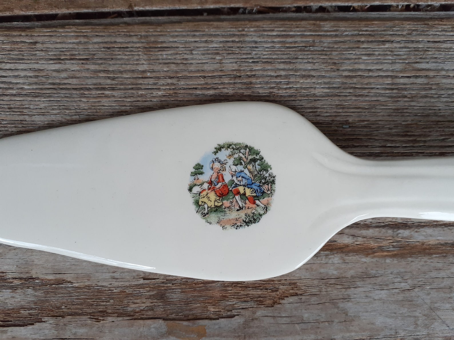 Vintage Taylor Smith Taylor China Cake Server - Etsy