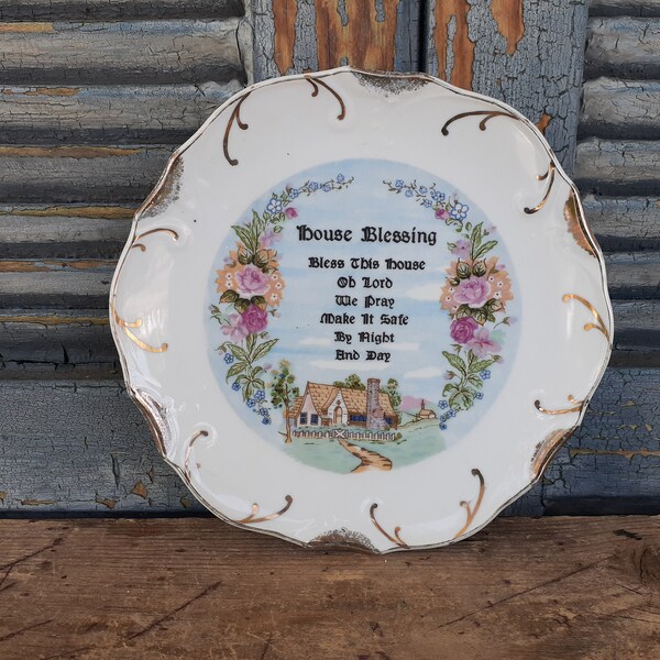 House Blessing Plate - Etsy
