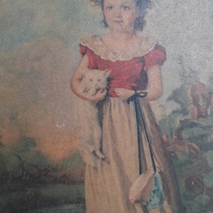 Vintage Boy and Girl Lithographs Master Simpson and Chums Arthur Devis ...