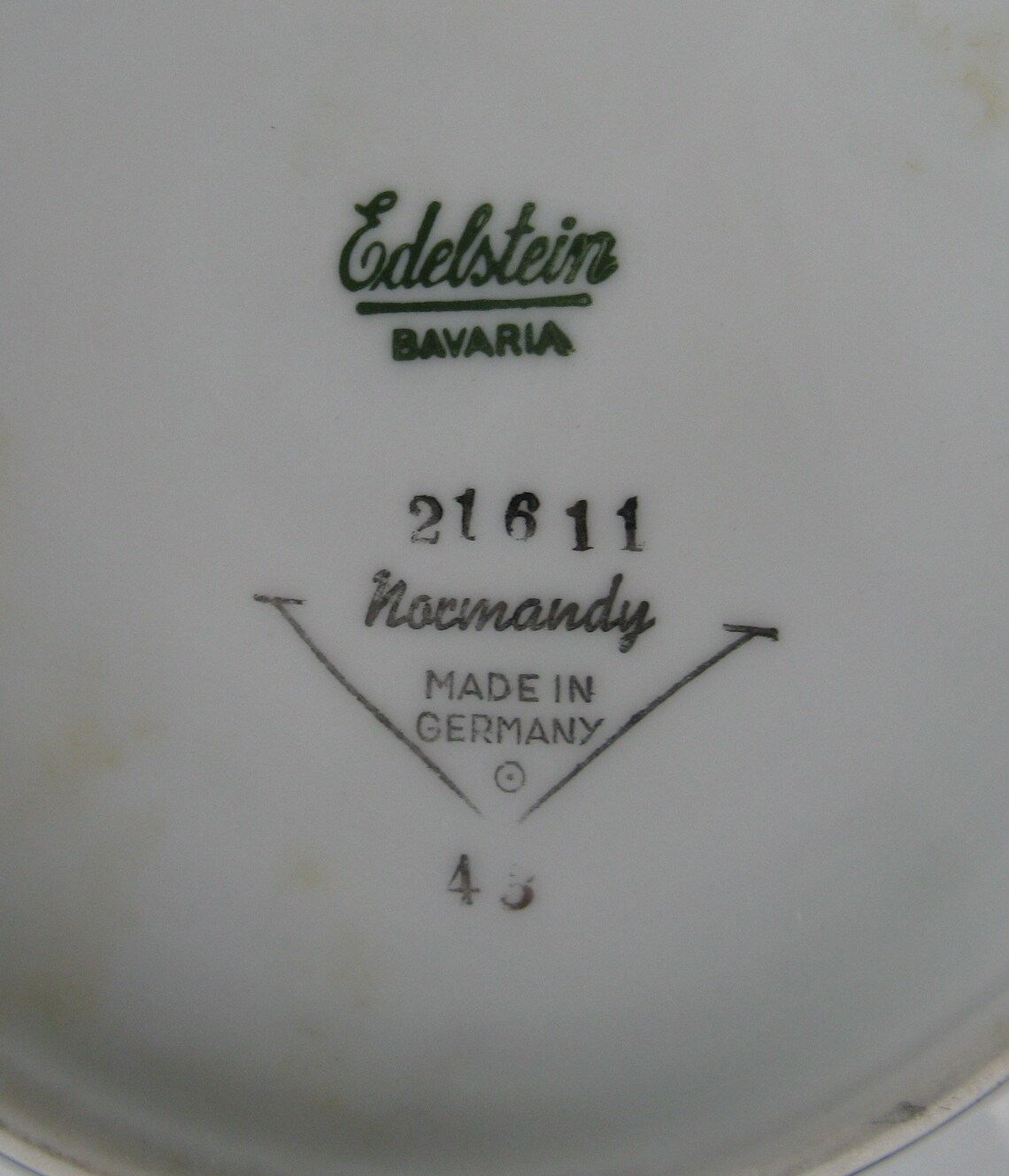 Vintage Edelstein Normandy 15 Inch Platter Fine Bavarian China ...